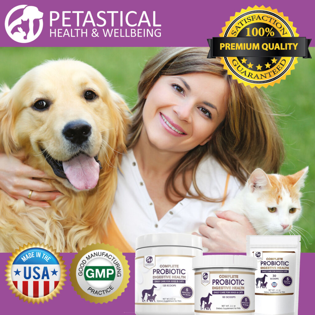 Probiotic Powder for Dogs and Cats (30 Scoop) | Petastical